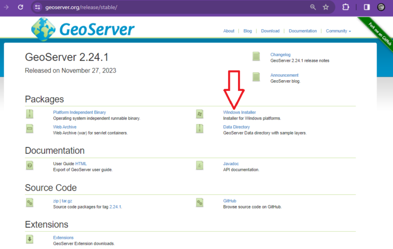 Geoserver Installation (Configuration for SQL Server on Windows ...
